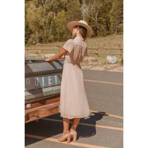 Mod Ref | Dresses | New Mod Ref Gingham Midi Dress In Rust | Poshmark